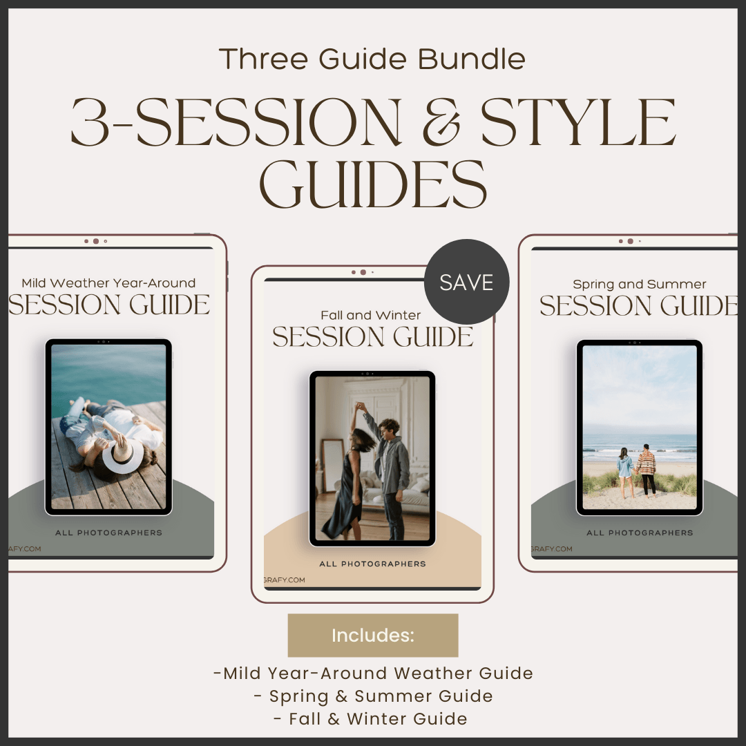 3 Session Guides in Canva: All Photographers - Tografy
