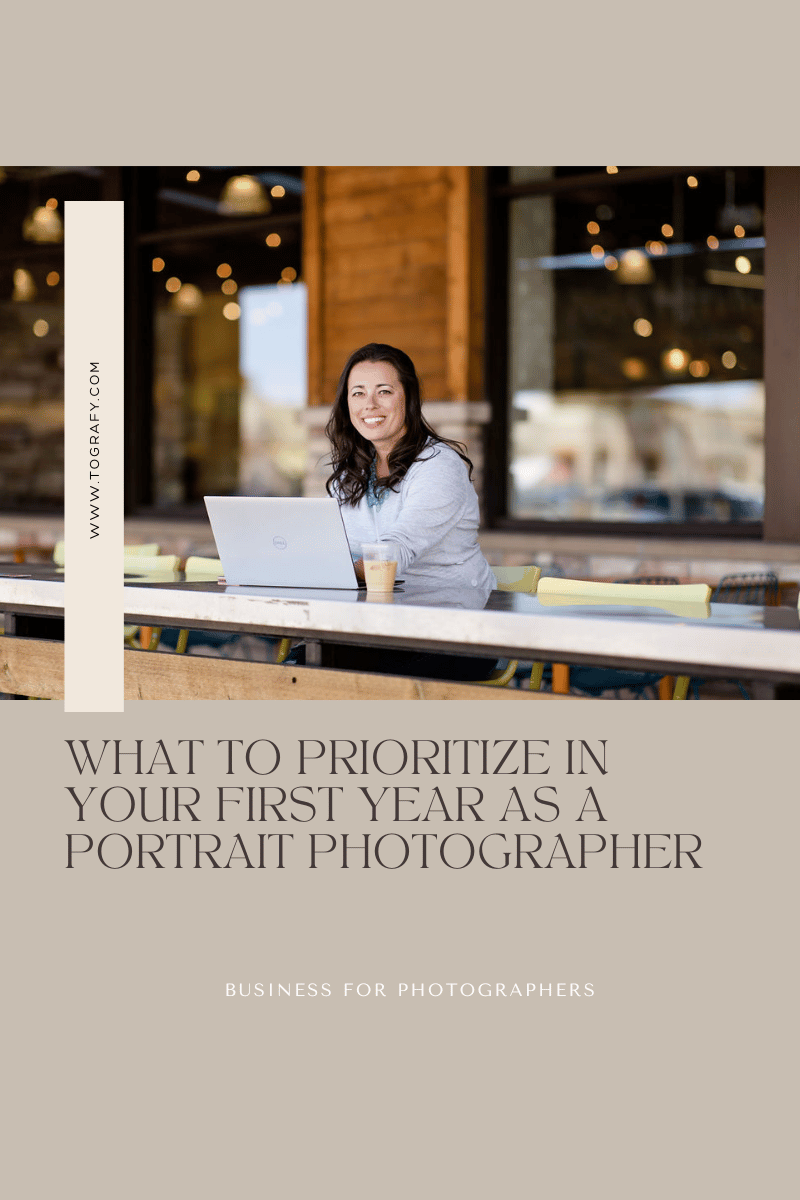 What to Prioritize in Year 1 as a Portrait Photographer